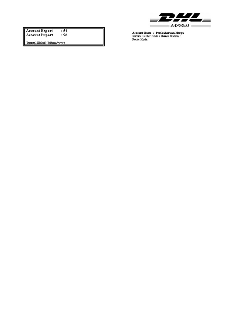 New COA Form | PDF | Pengelolaan Keuangan & Uang | Hukum