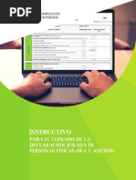 Instructivo Llenado Del Formulario IR 1 | PDF | Activo fijo | Impuestos