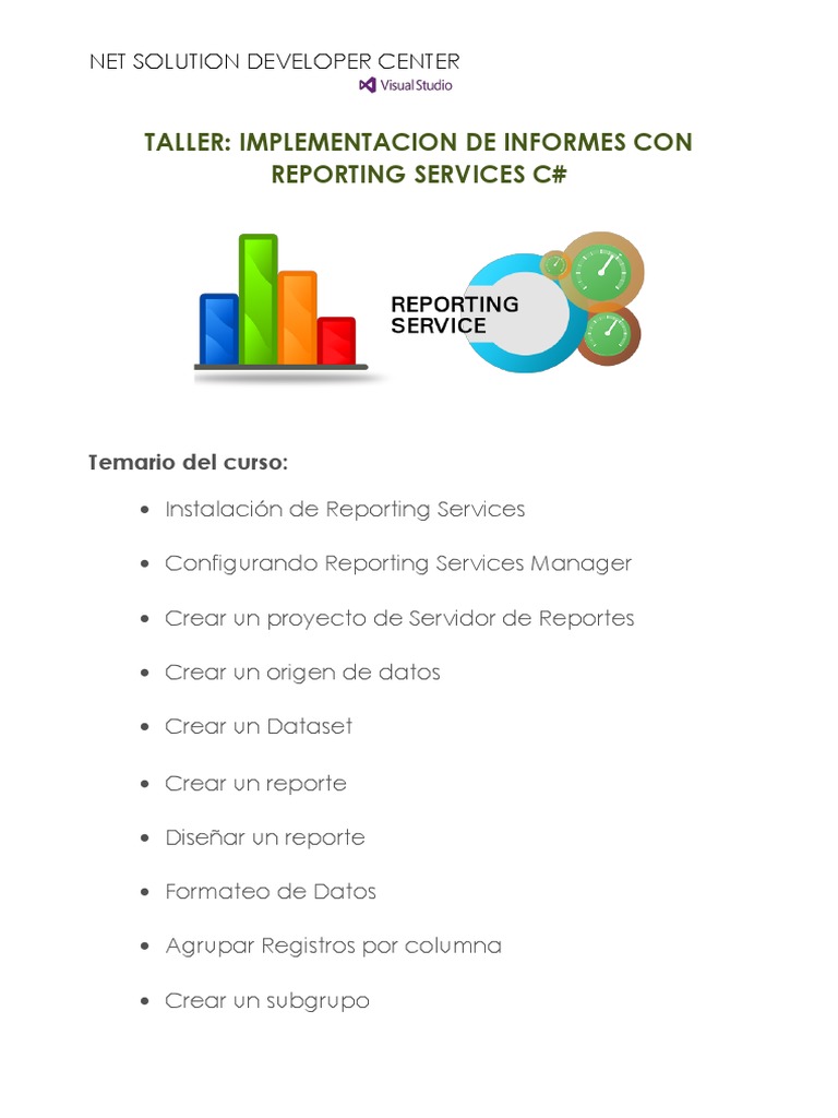 Reporting Services C# | PDF