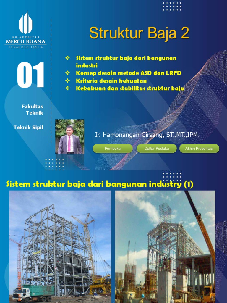 Desain Struktur Baja: Metode ASD & LRFD | PDF