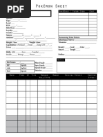 Palladium Fantasy Character Sheet | PDF | Leisure Activities | Role ...