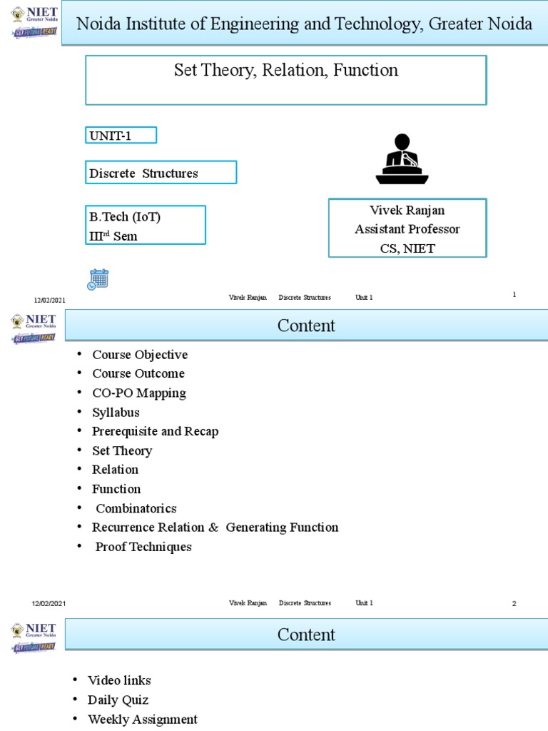 Descrete Structure Sets | PDF | Set (Mathematics) | Group (Mathematics)