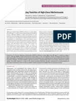 High Dose MTX Protocol UKALL14 | PDF | Intravenous Therapy | Creatinine