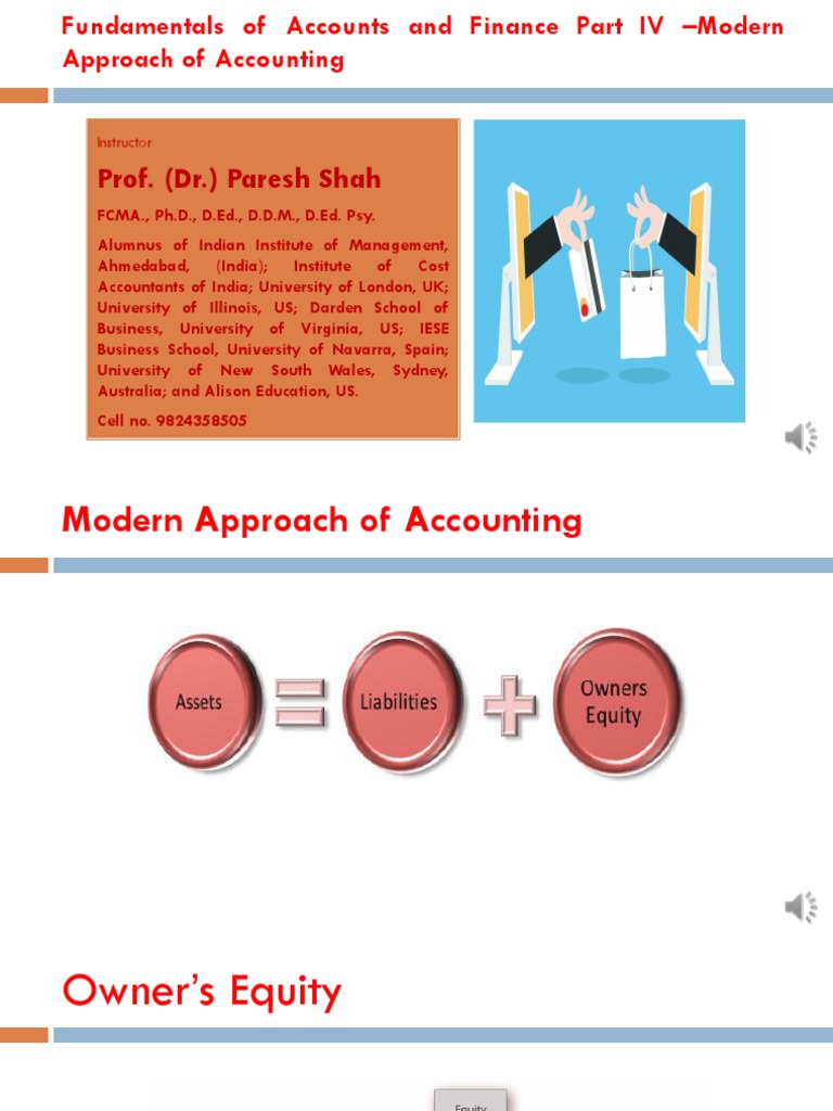 Modern Approach of Accounting | PDF | Retained Earnings | Expense