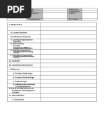 Template Lesson Exemplar Three Columns | PDF