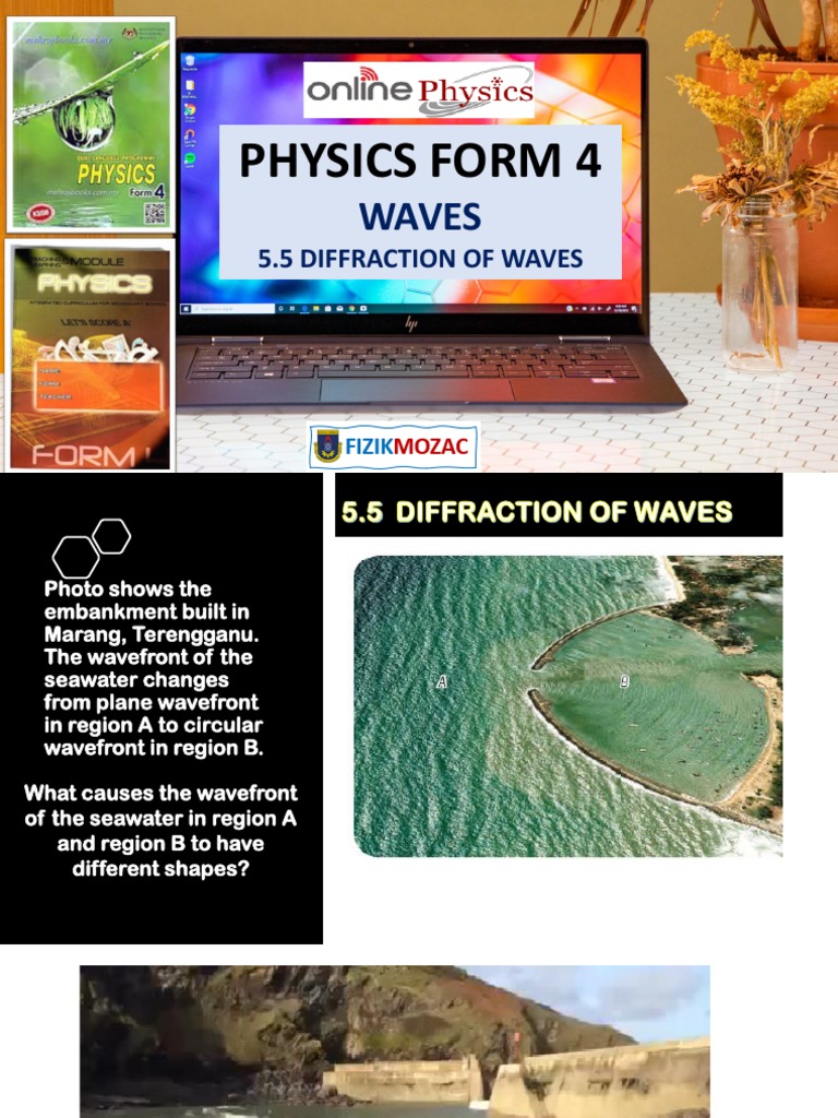 Physics Waves: Diffraction Basics | PDF | Diffraction | Wavelength