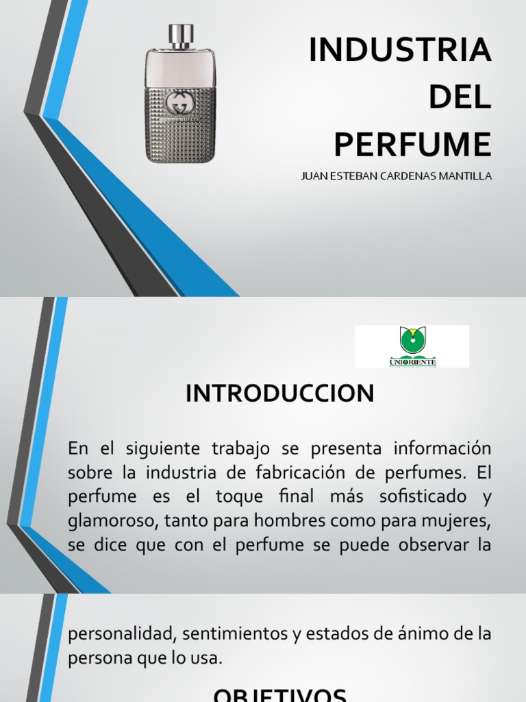 Proceso de Fabricación de Perfumes | PDF | Perfume | Aceite esencial
