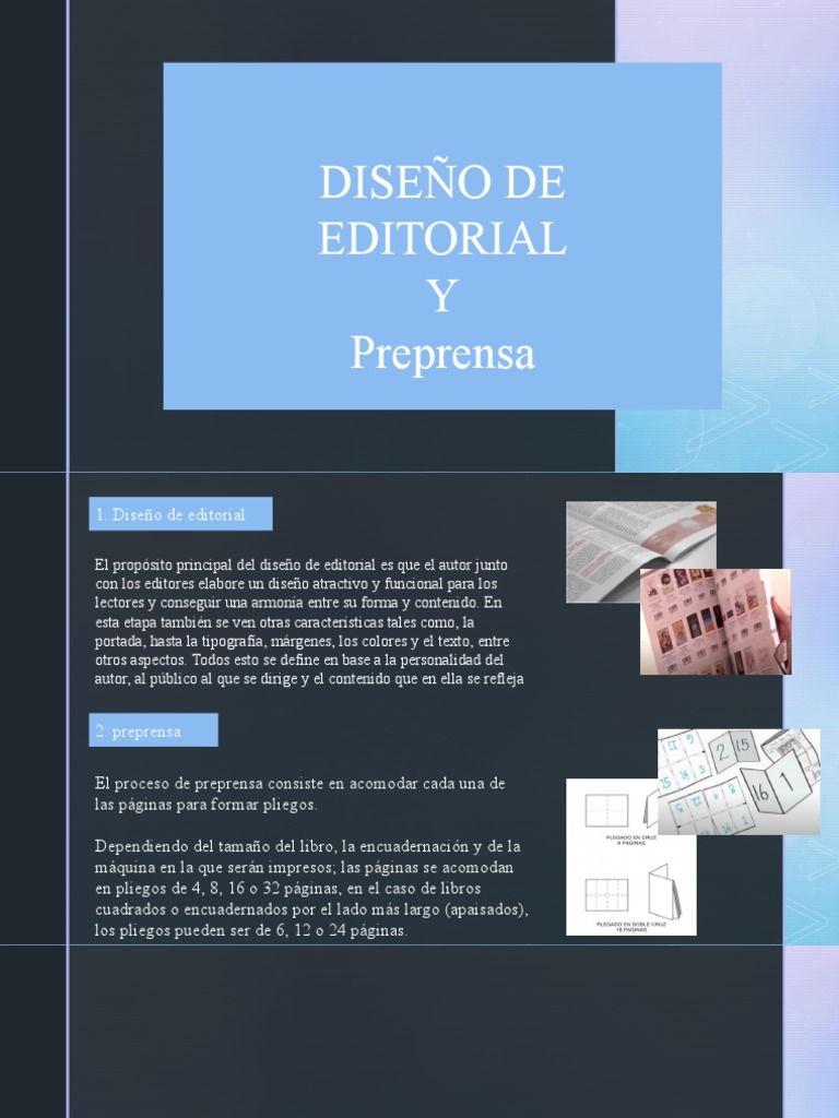 Diseño y Proceso de Preprensa Editorial | PDF | Publicación | Diseño de ...