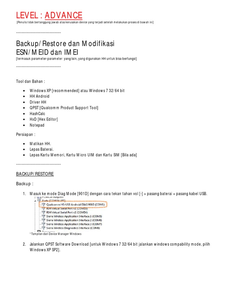 Esn Meid Imei | PDF