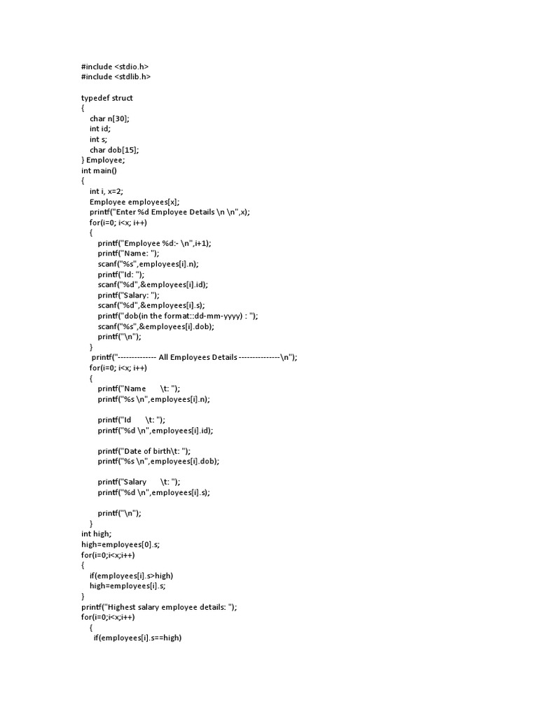 2 High Emp | PDF | Business | Computers