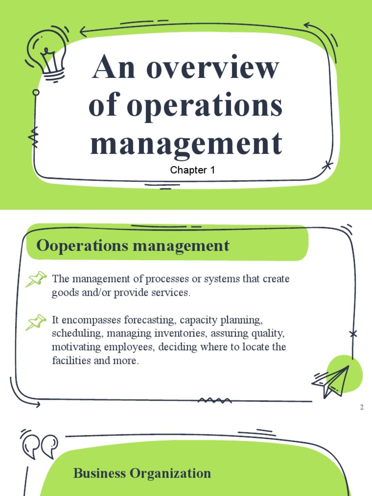 Bm2 Chapter 1 Pdf System Operations Management