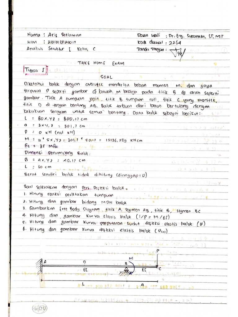 SNJ 2021 UAS Take Home Anstruk 1 | PDF
