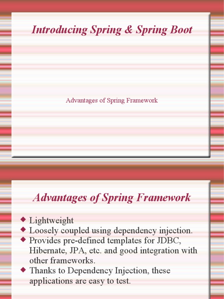 Springboot Microservices PPT | PDF | Spring Framework | Load Balancing (Computing)