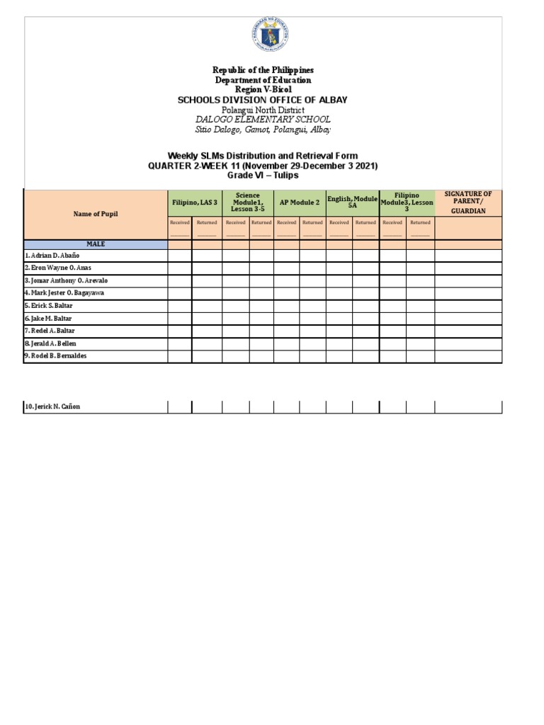 Module Tracking | PDF