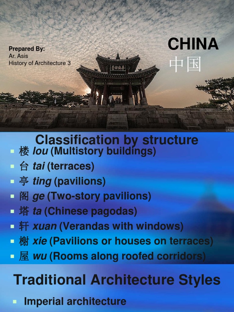 Architecture of Chinese | PDF | Beijing | China