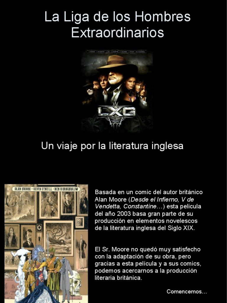 The League of Extraordinary Gentlemen | PDF | Personajes literarios ...