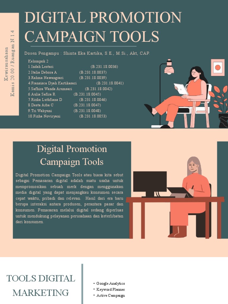 Digital Promotion Campaign Tools | PDF
