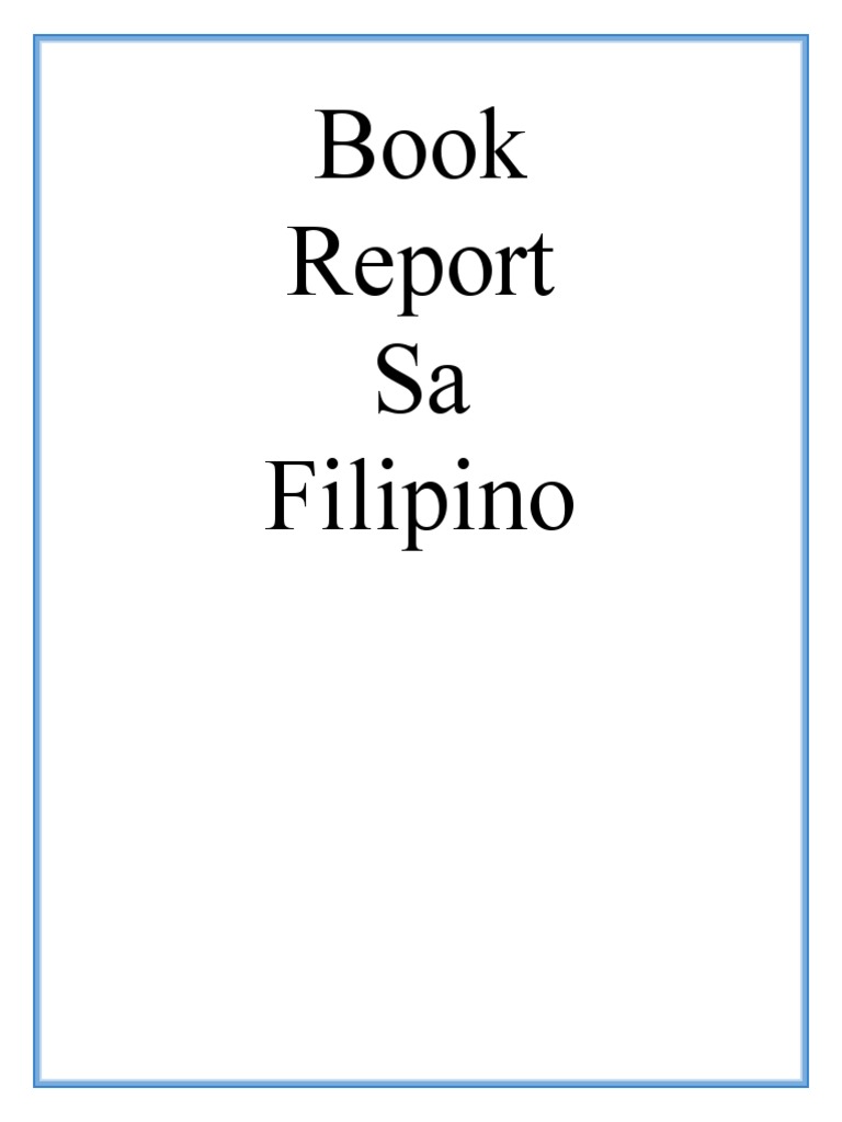 Book Report | PDF