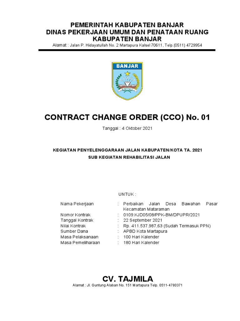 Cco-01 BP | PDF | Pengelolaan Keuangan & Uang | Sains & Matematika