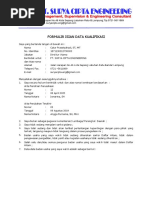 Contoh Format Approval Matrial | PDF