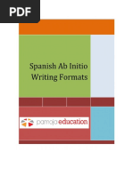 IB Spanish Review Sheets | PDF | Grammatical Conjugation | Grammatical ...