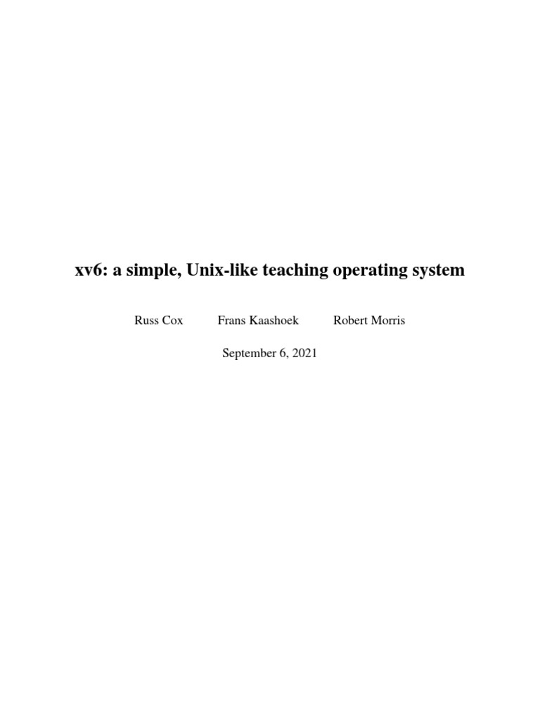 Book Riscv Rev2 | Download Free PDF | Kernel (Operating System ...