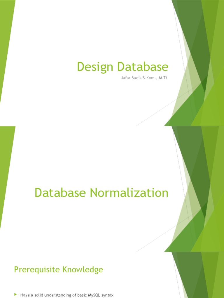 Normalization | PDF | Databases | Software Design