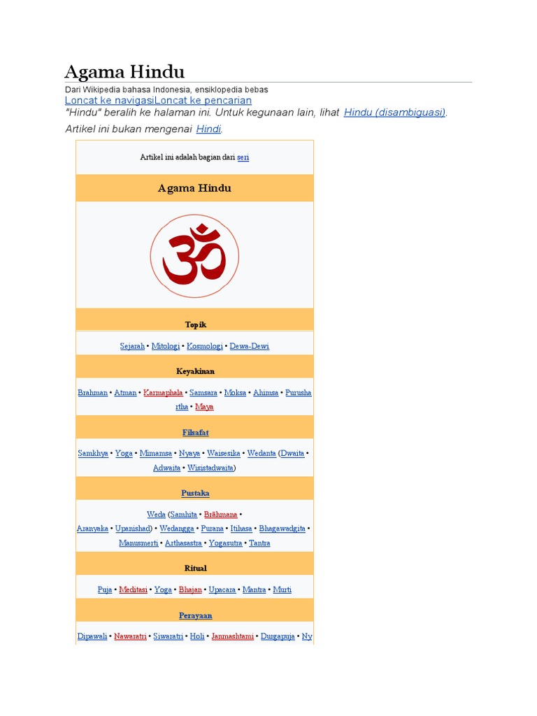 Agama Hindu | PDF