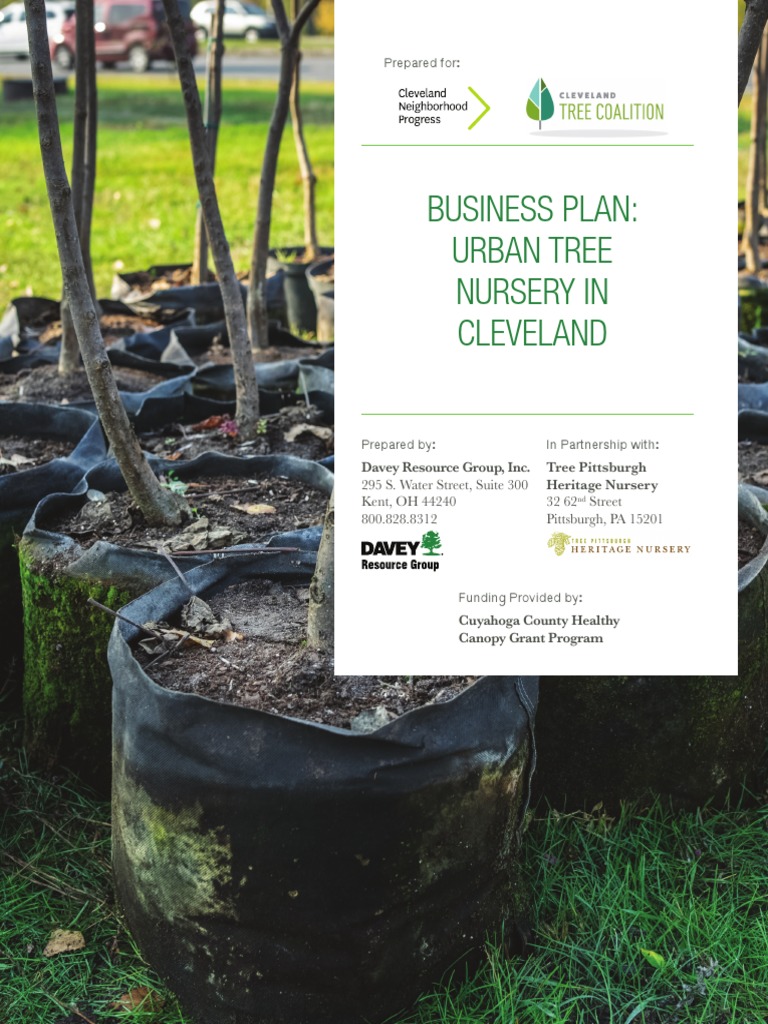 Business Plan Urban Tree Nursery in Cleveland | PDF | Plant Nursery ...