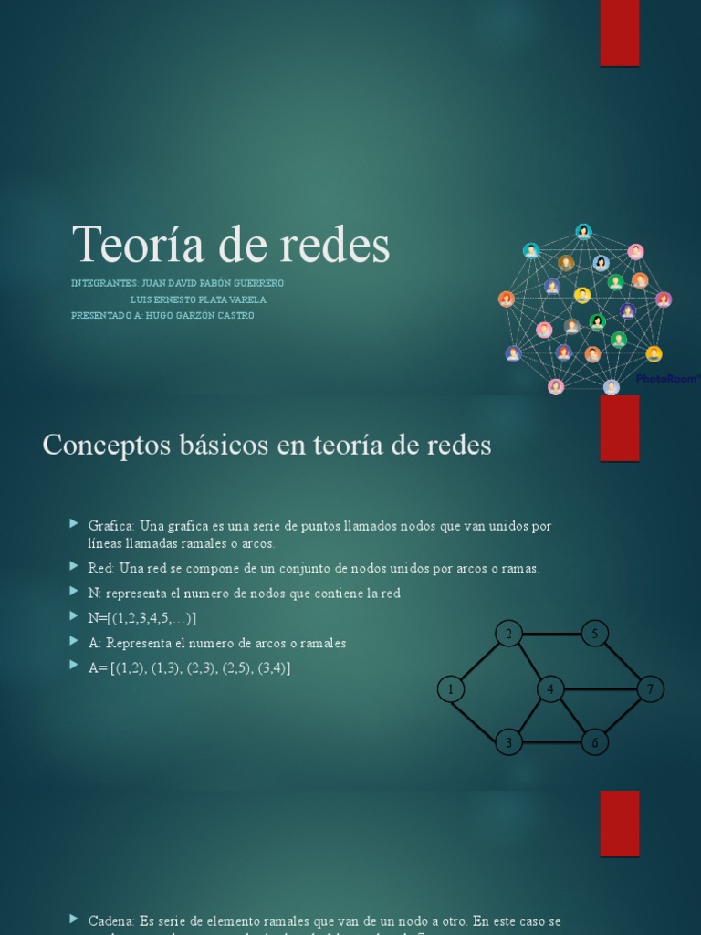 Conceptos Clave en Teoría de Redes | PDF | Informática teórica | Matemáticas