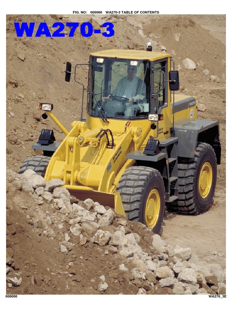 Wa270 3 Active S N Wa270h21038 | PDF | Engines | Piston