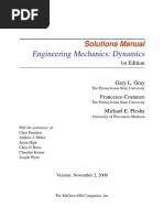 Engineering Vibration 4th Edition Solution (Daniel J. Inman) | PDF