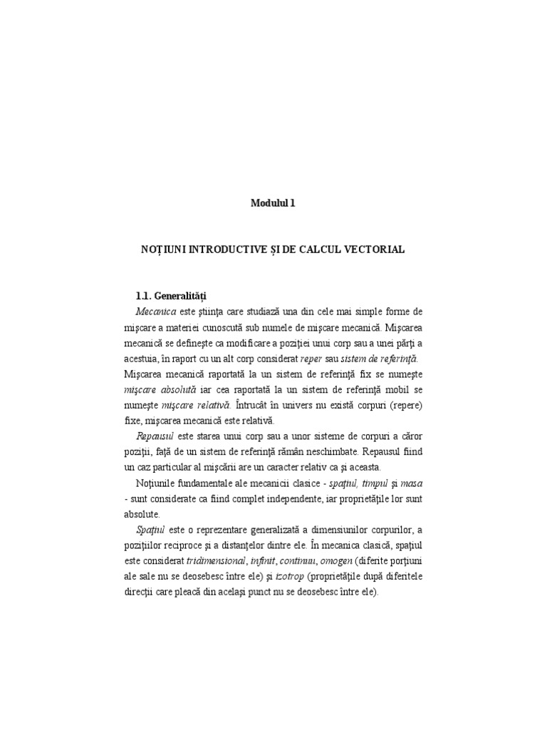 Modulul 1 | PDF