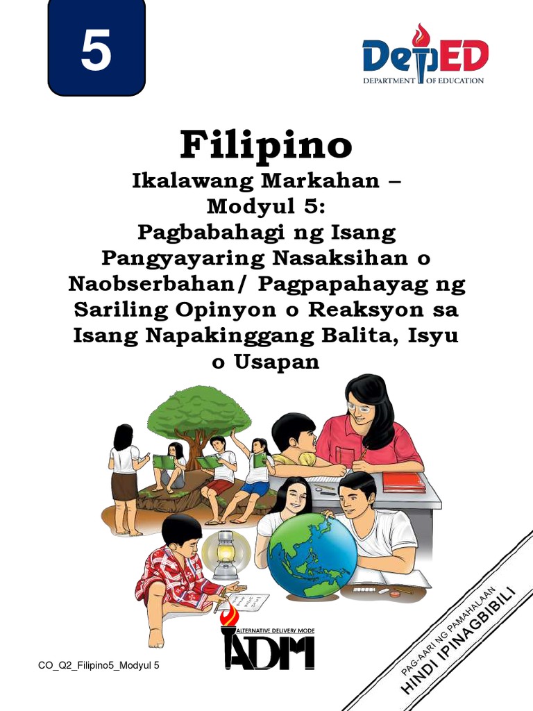 Fil5 Q2 Mod5 | PDF