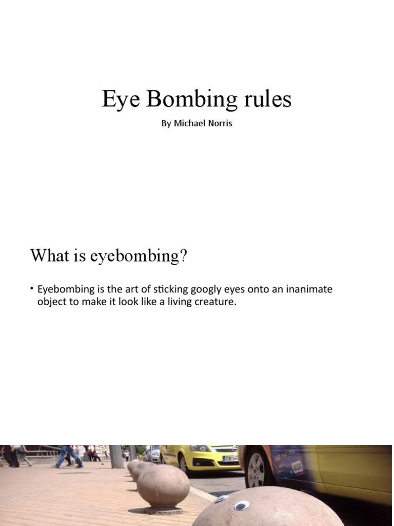Eye Bombing Rules | PDF