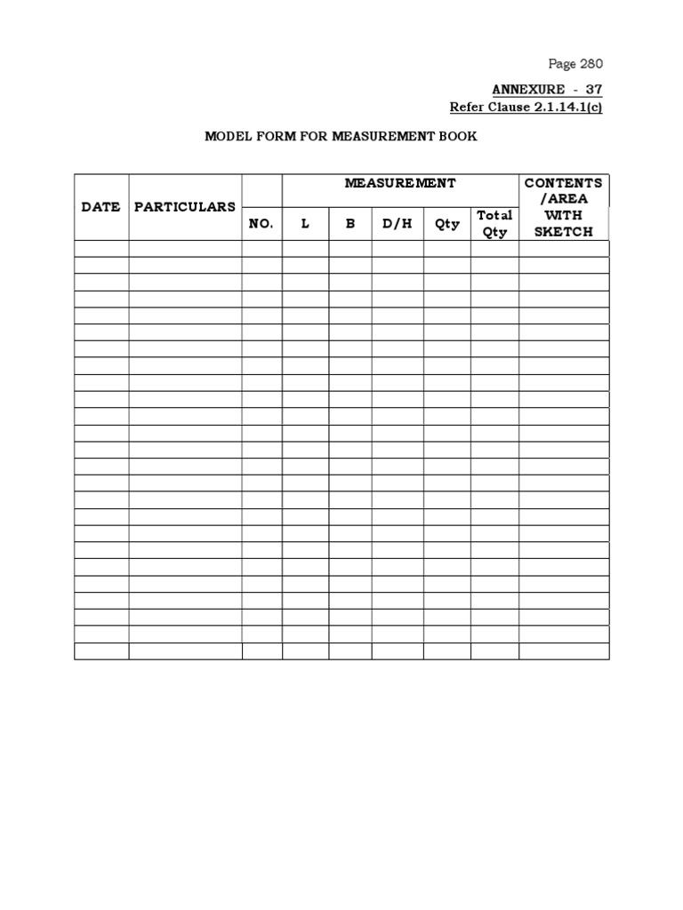 Construction Measurement and Registers | PDF | Technology & Engineering