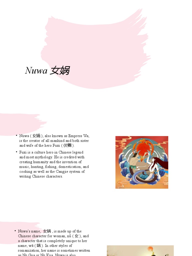 Nuwa | PDF | Mythology | Folklore