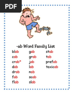 Final B Words | PDF