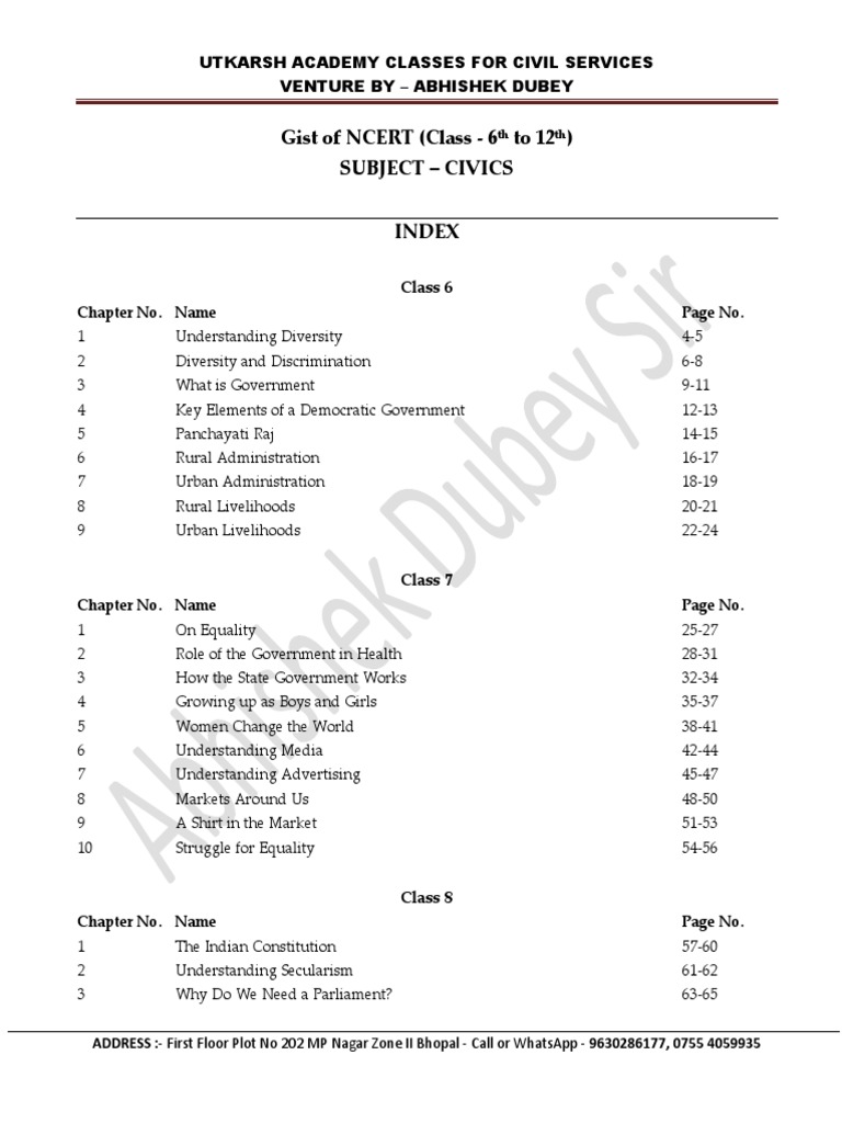 Civics - English | PDF | Dalit | Democracy