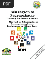 Module 5 Grade 10 ESP | PDF