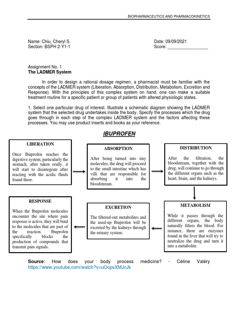 The LADMER System | PDF | Enzyme | Pharmacokinetics