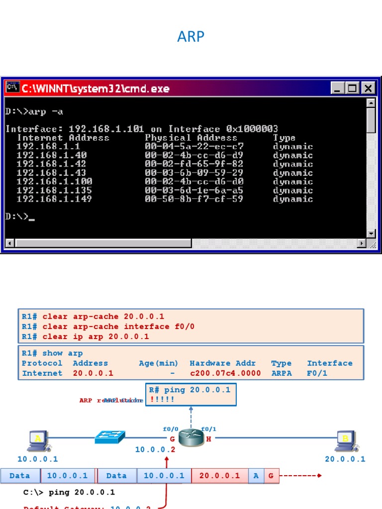 Understanding ARP Protocols | PDF | Computing | Telecommunications