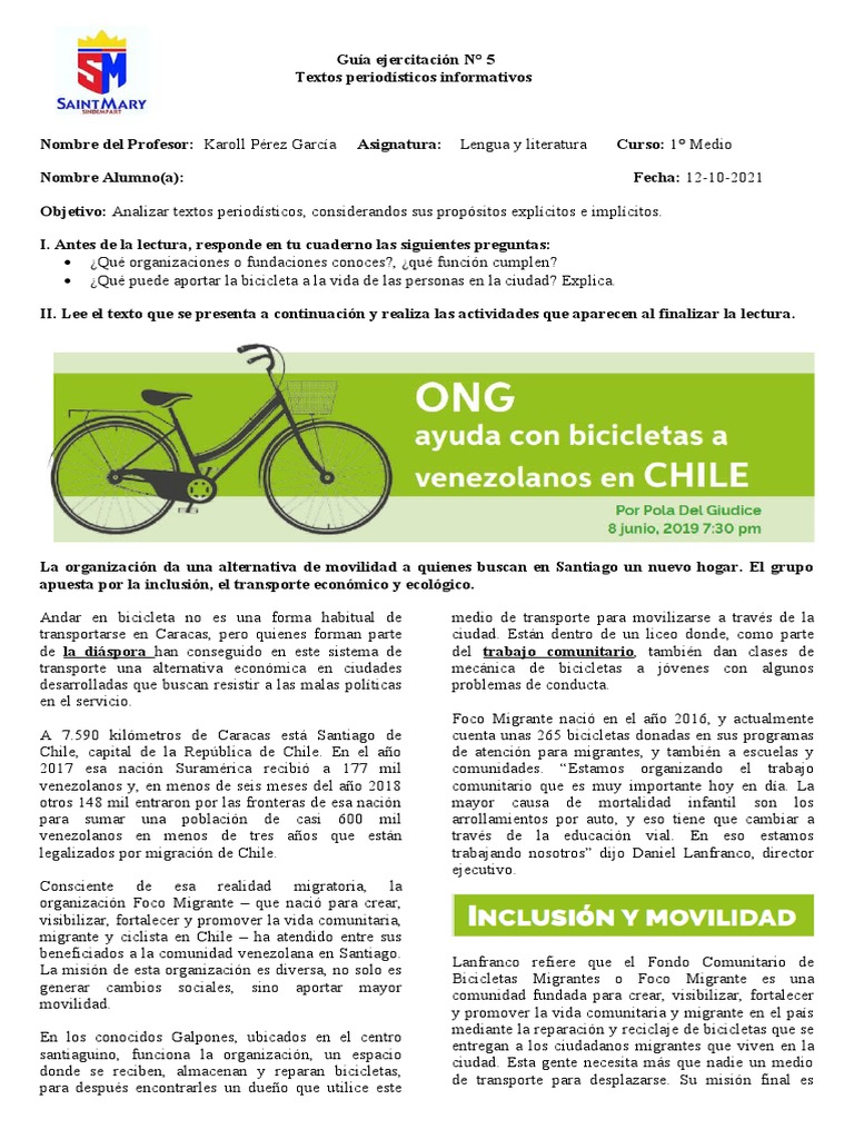 Guía Análisis Propósitos Implícitos y Explícitos en Textos ...