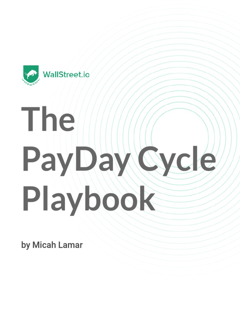 The PayDay Cycle Playbook - 85 Percent Strategy | PDF | Business