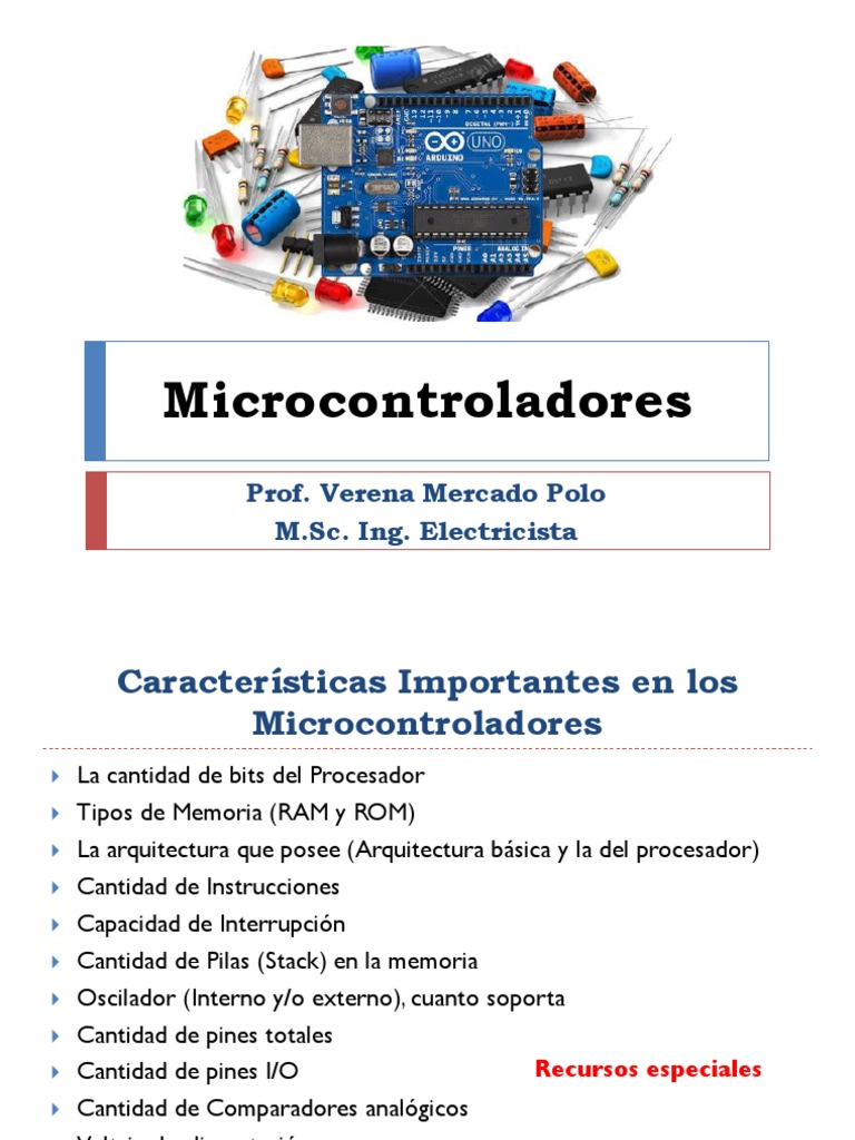 Microcontroladores y Arduino | PDF | Microcontrolador | Arduino