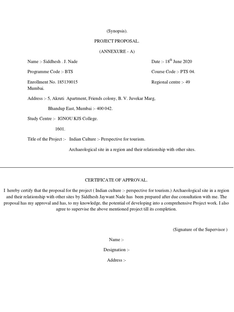 PTS-4 - PROJECT PROPOSAL Indian Cultural - 123 | PDF | South India