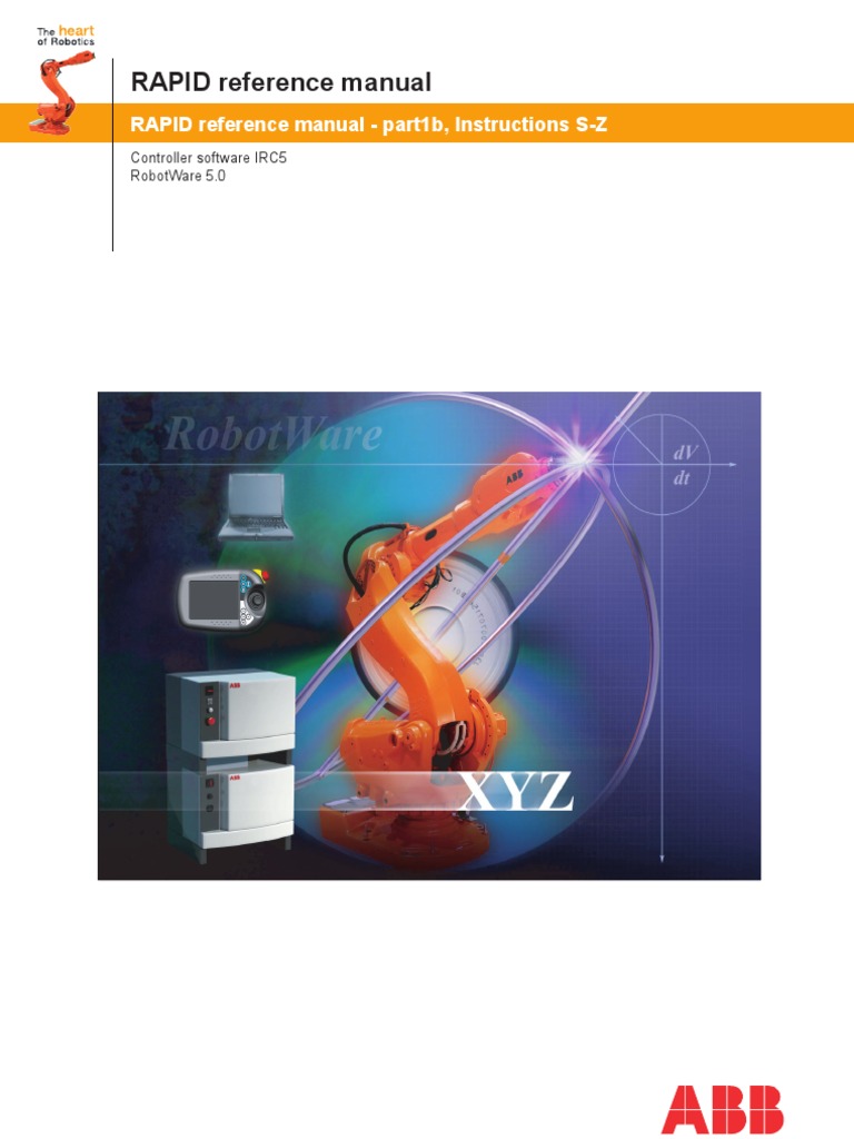 IRC5-Rapid Reference Part1B 3HAC16581-1 RevB en Part1b Library | PDF ...