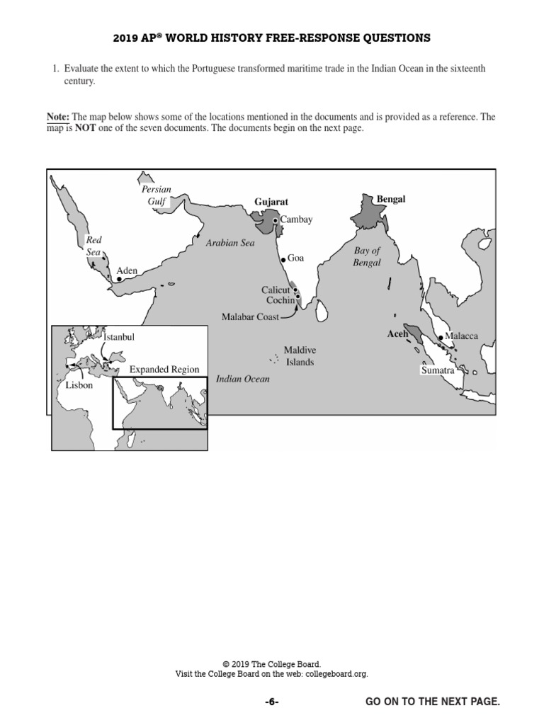 Indian Ocean DBQ 2019 | PDF | Ottoman Empire | Trade