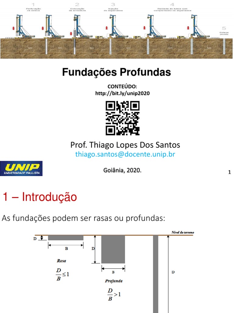 Sapata, Radier, Estaca e Tubulão | PDF | Fundação profunda | Madeira