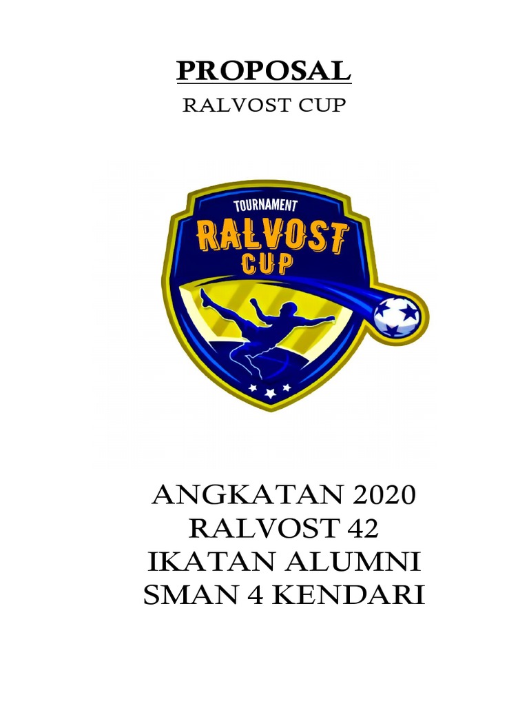Proposal Ralvost Cup 2021 | PDF